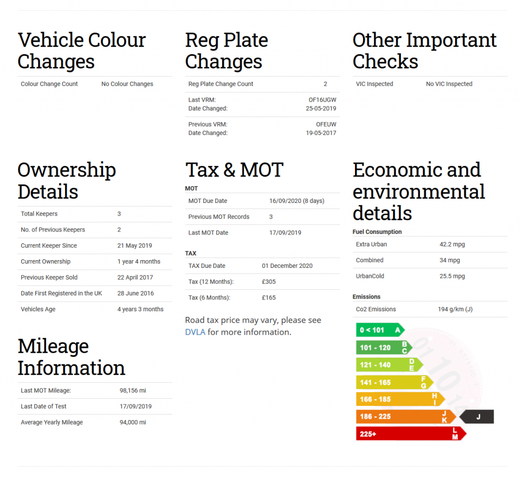 OTOFACTS - UK Sample Reports